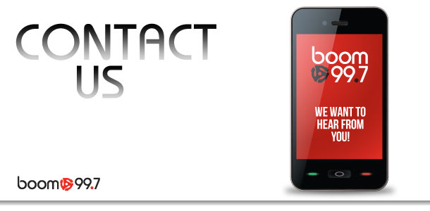 boom 99.7 | Contact Us