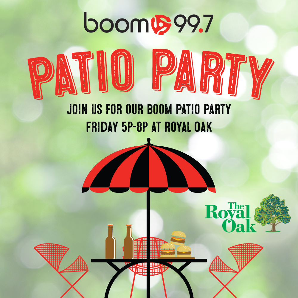 boom 99.7 Patio Party | boom 99.7