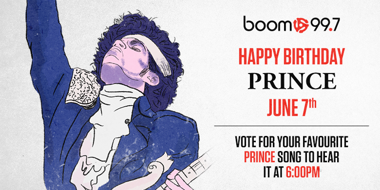 Happy Birthday Prince | boom 99.7